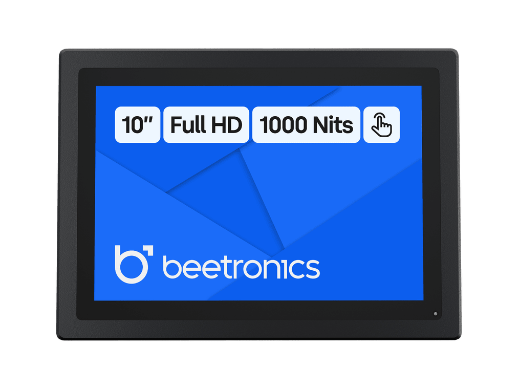 10 inch touchscreen | High brightness | Sunlight readable